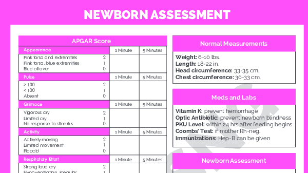 Newborn Assessment | NURSING.com